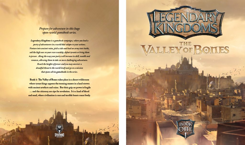 Legendary Kingdoms – Gamebook News